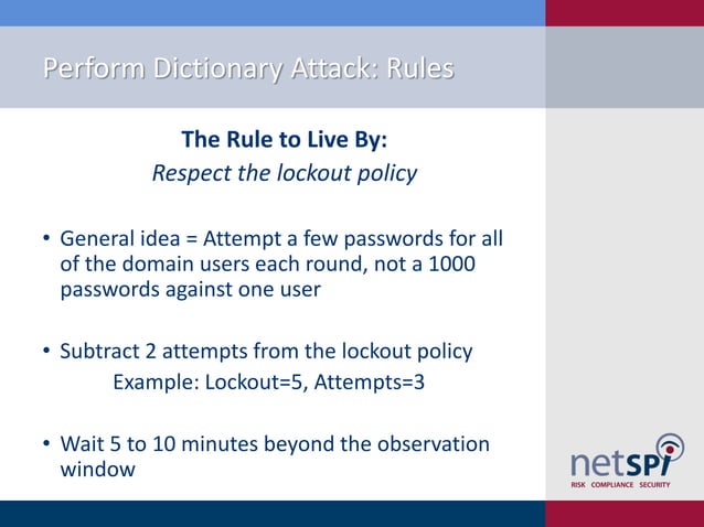 Introduction to Windows Dictionary Attacks | PDF