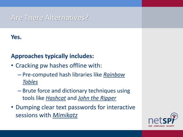 Introduction to Windows Dictionary Attacks | PDF