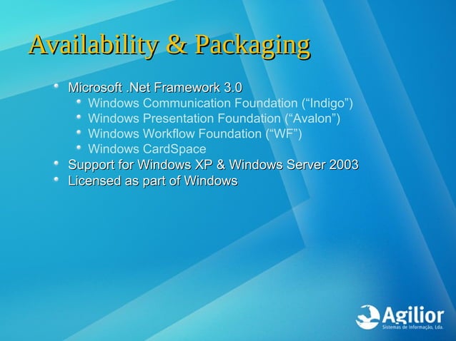 Introduction To Windows Workflow Foundation 2007 Ppt