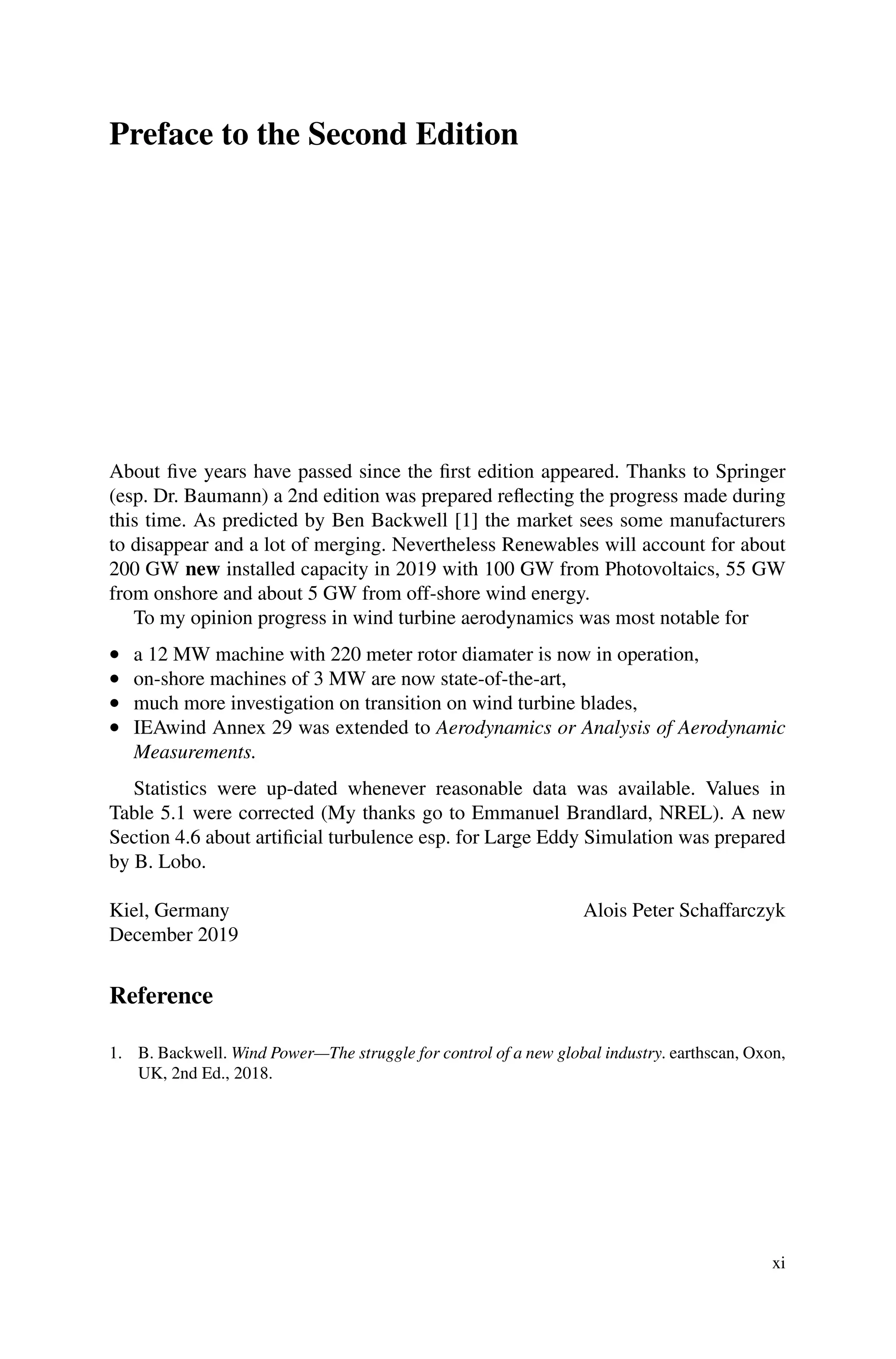 Introduction to Wind Turbine Aerodynamics | PDF