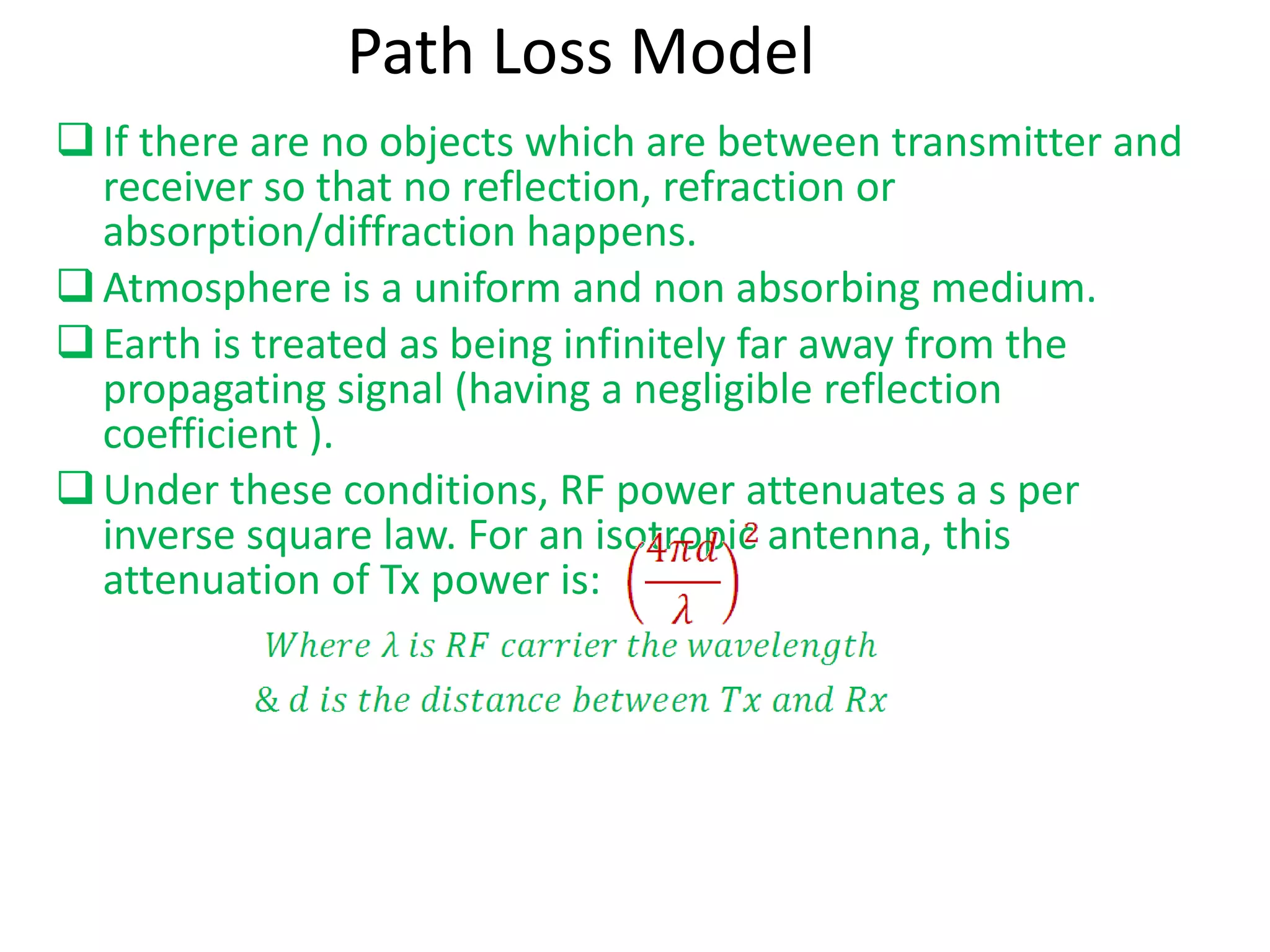 Introduction To Wireless Fading Channels | PPT