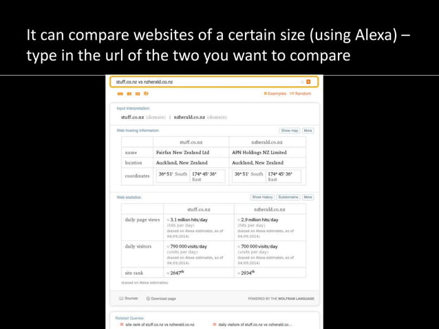 Introduction to Wolfram Alpha | PPTX