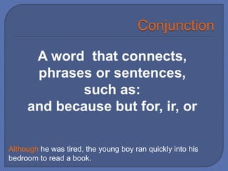 introduction to word classes including examples | PPTX