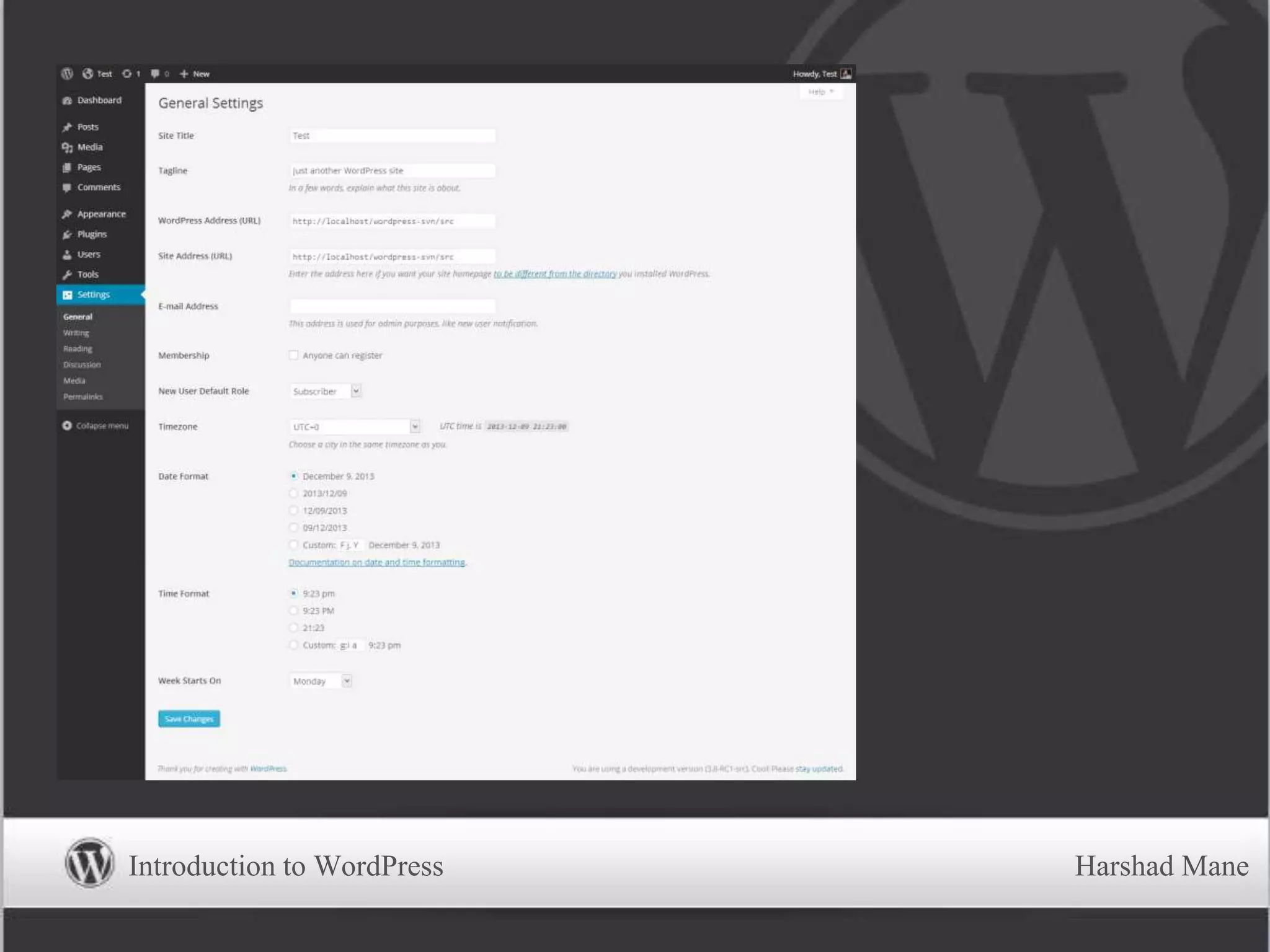 Introduction to WordPress | PPTX | Web Development | Internet