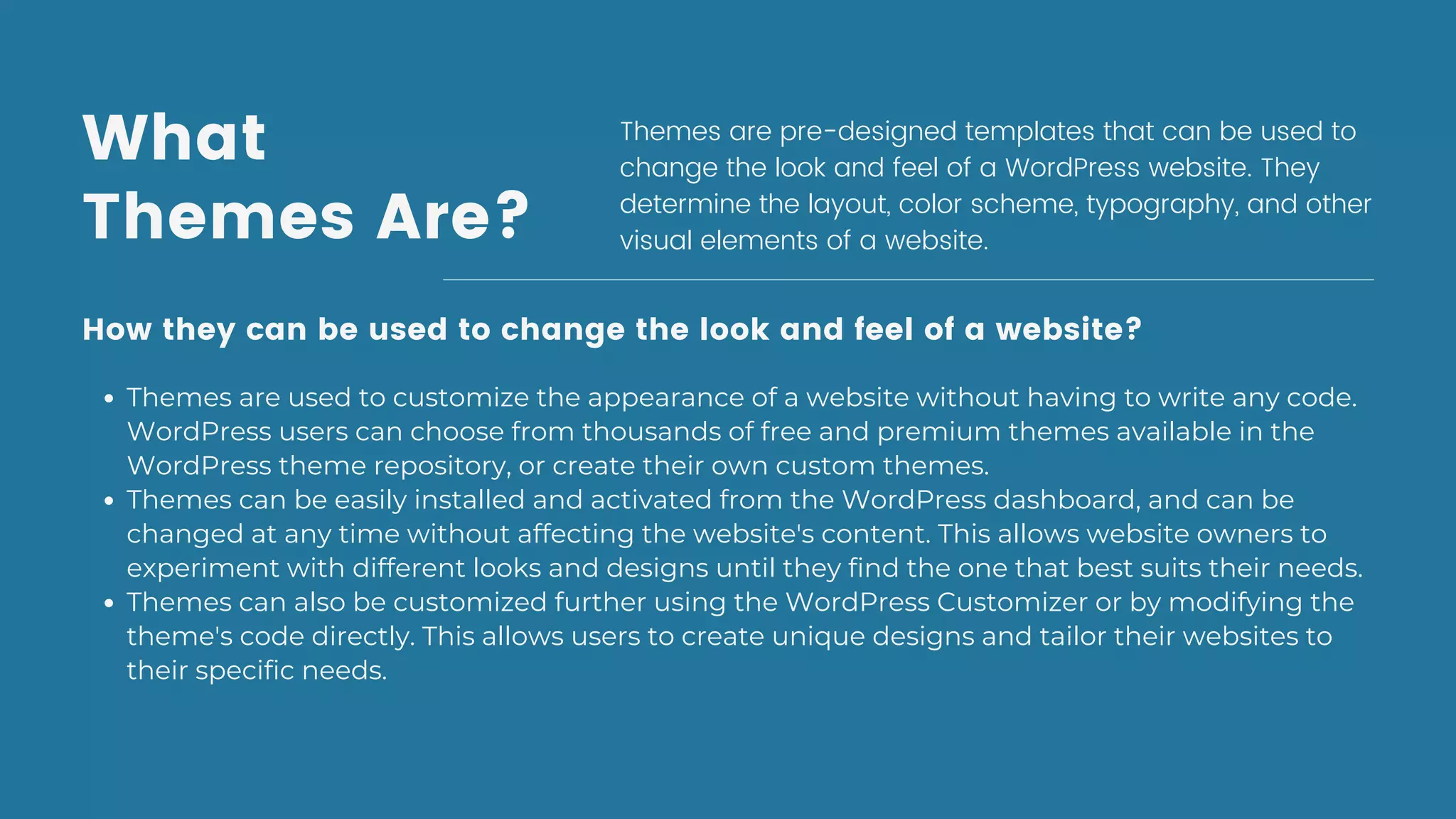 Introduction to Wordpress | PDF