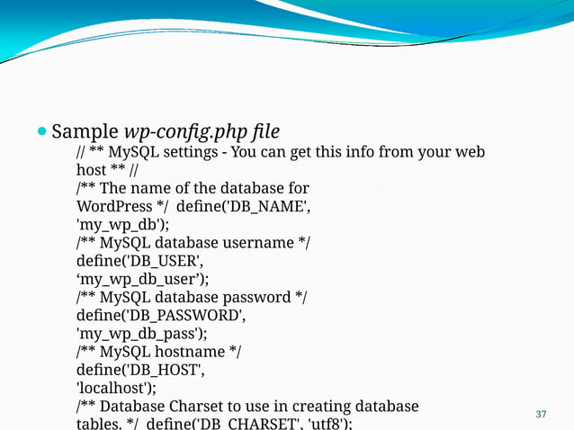 Introduction To Wordpress Education Pptx