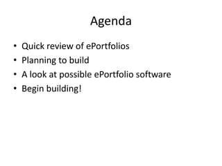 Introduction to Wordpress ePortfolios | PPTX