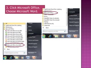 Introduction to word processing | PPTX