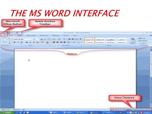 Introduction to word processing | PPTX | Operating Systems | Computer ...