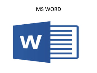 Introduction to word processor | PPT