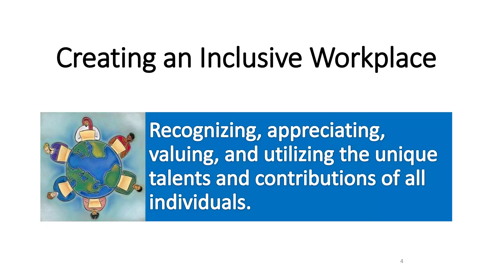 Introduction to Workplace Diversity and Inclusion | PPTX