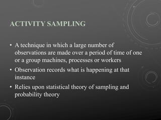 Introduction to Work Study .ppt | Mechanical and Industrial Engineering ...