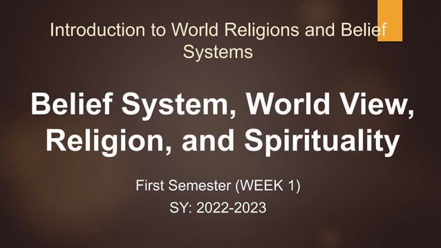 Introduction to World Religions and Belief Systems lesson 1.pptx ...