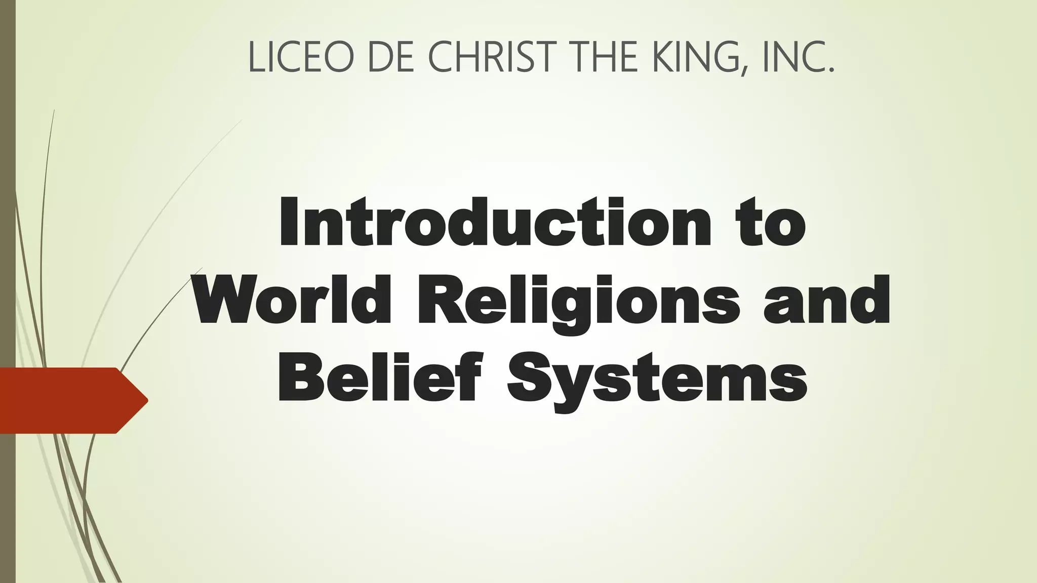 Introduction to World Religions and Belief Systems PPT.pptx