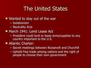 Introduction To World War Two Revised | PPT