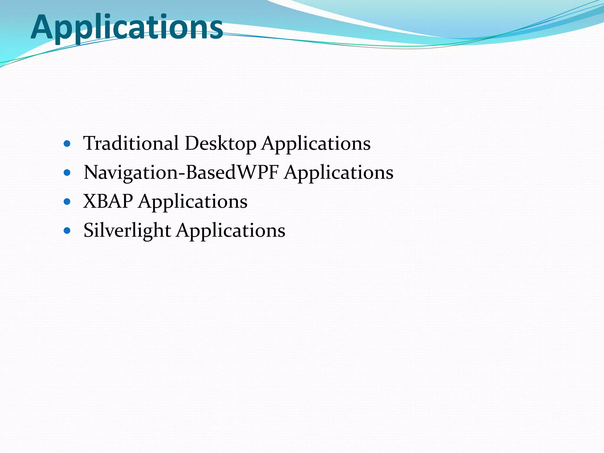Introduction to wpf | PPTX