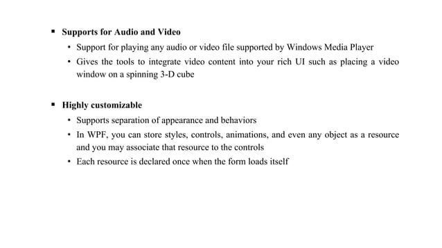 Introduction To Wpf Ppt