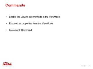 Introduction to WPF and MVVM | PPT
