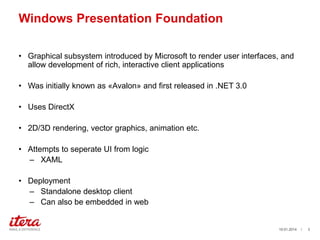 Introduction to WPF and MVVM | PPT