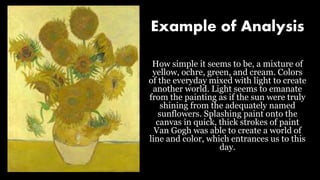 Introduction to Writing About Art - Critical | PPTX