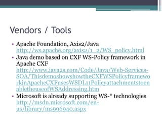 Introduction To WS-Policy | PDF