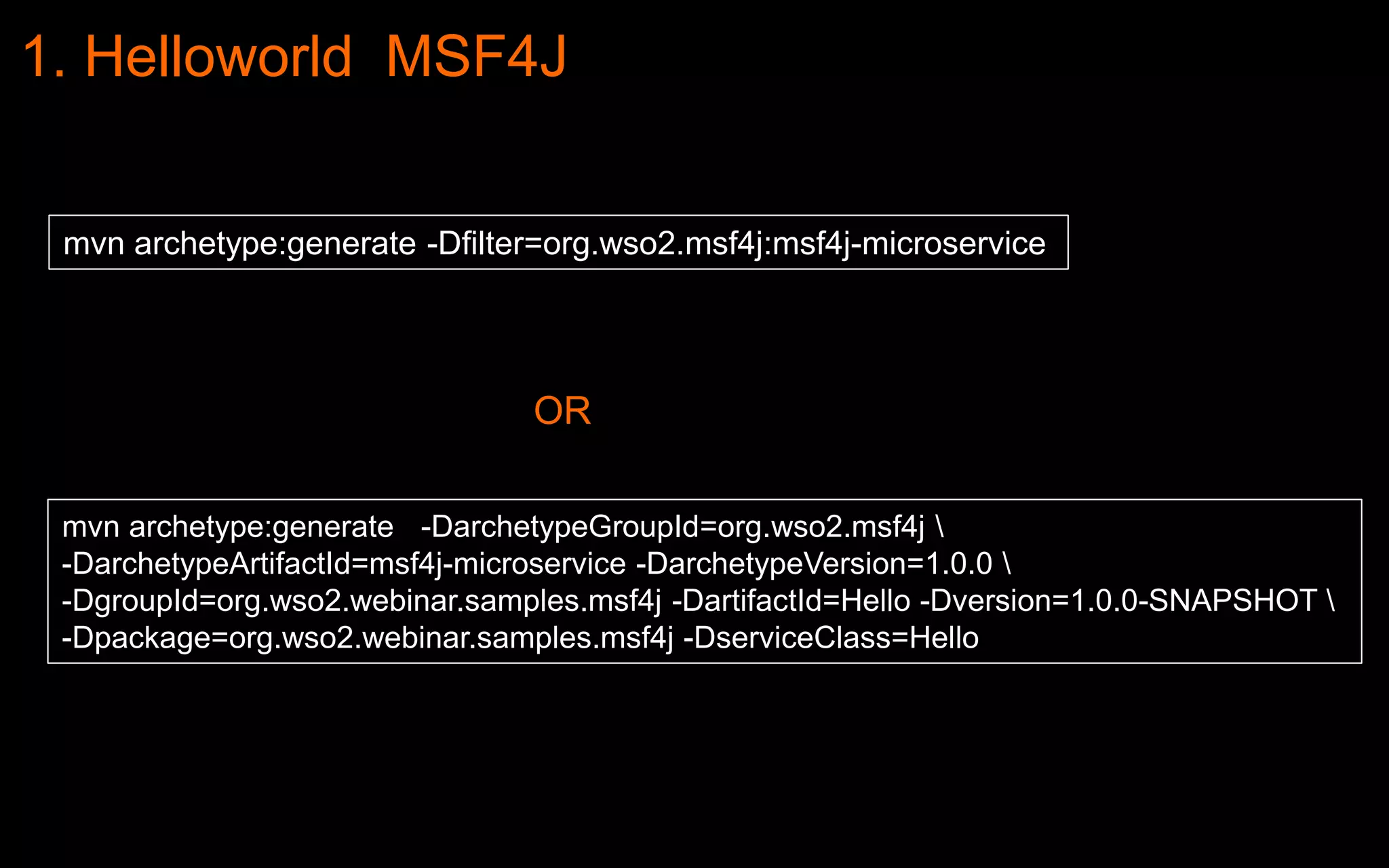 An Introduction to WSO2 Microservices Framework for Java | PPT