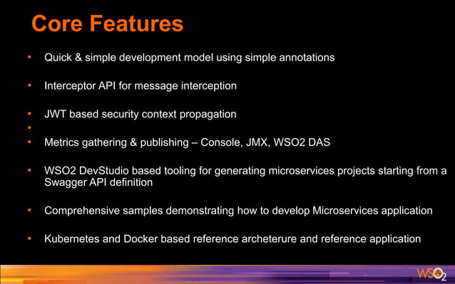 An Introduction to WSO2 Microservices Framework for Java | PPT