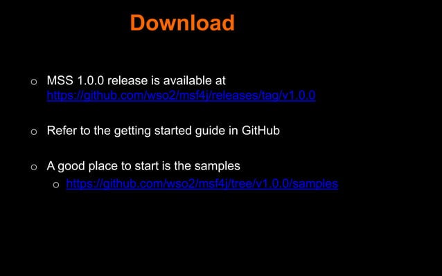 An Introduction To Wso2 Microservices Framework For Java Ppt