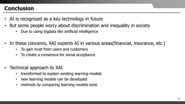 Introduction to XAI | PPT