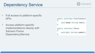 Introduction to Xamarin.Forms | PPT