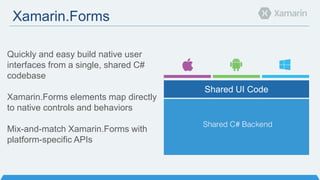 Introduction to Xamarin.Forms | PPTX