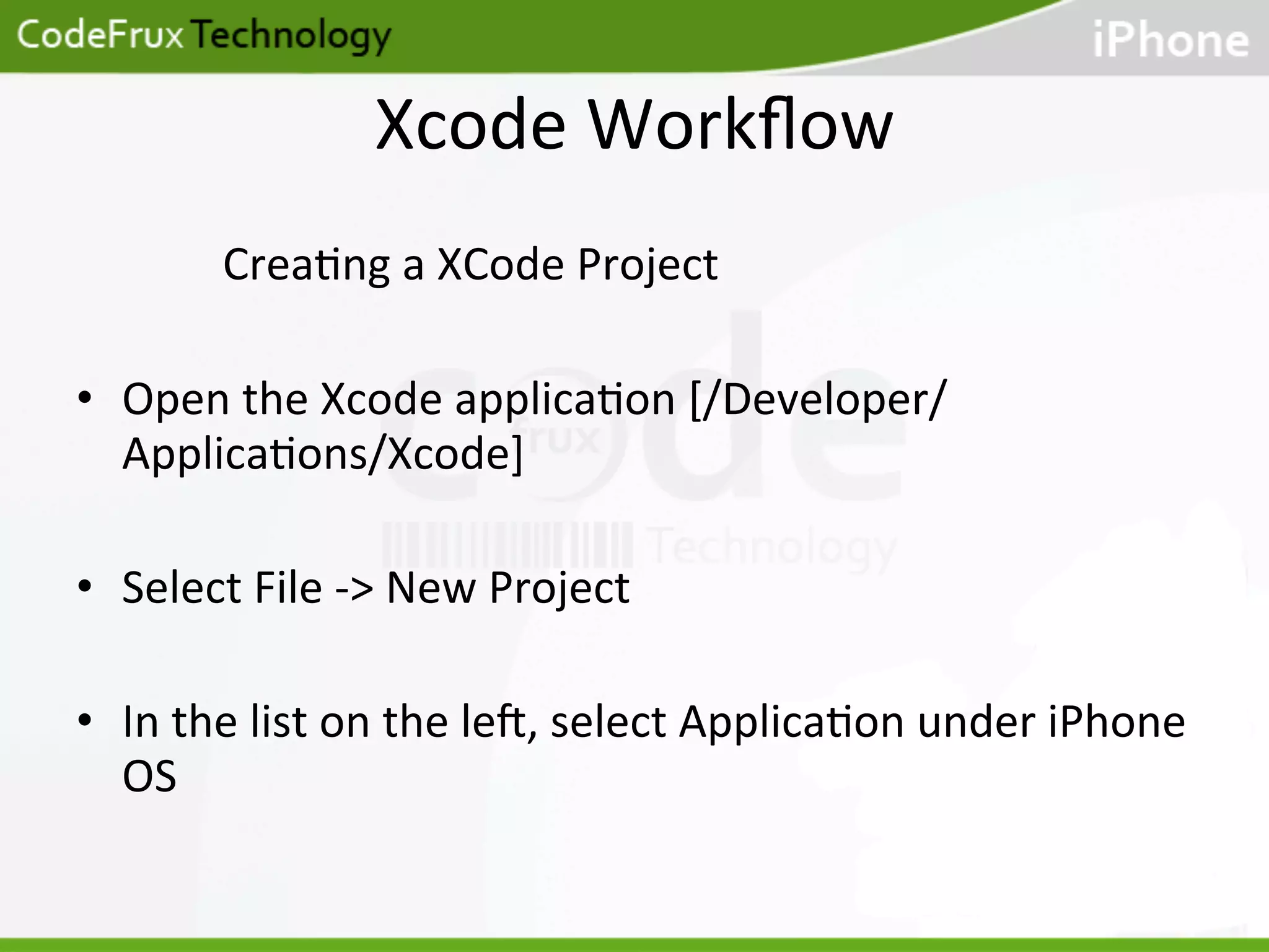 Introduction To Xcode Pdf Operating Systems Computer Software And Applications