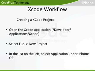 Introduction to xcode | PDF | Operating Systems | Computer Software and Applications