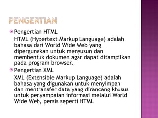 Introduction to xhtml | PPT