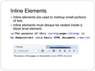 Introduction to (x)html | PPT