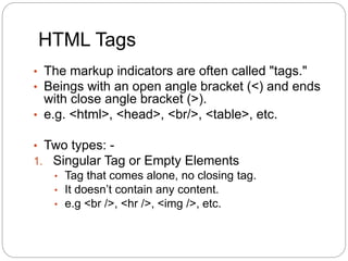 Introduction to (x)html | PPTX | Web Design and HTML | Internet