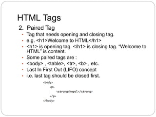 Introduction to (x)html | PPT