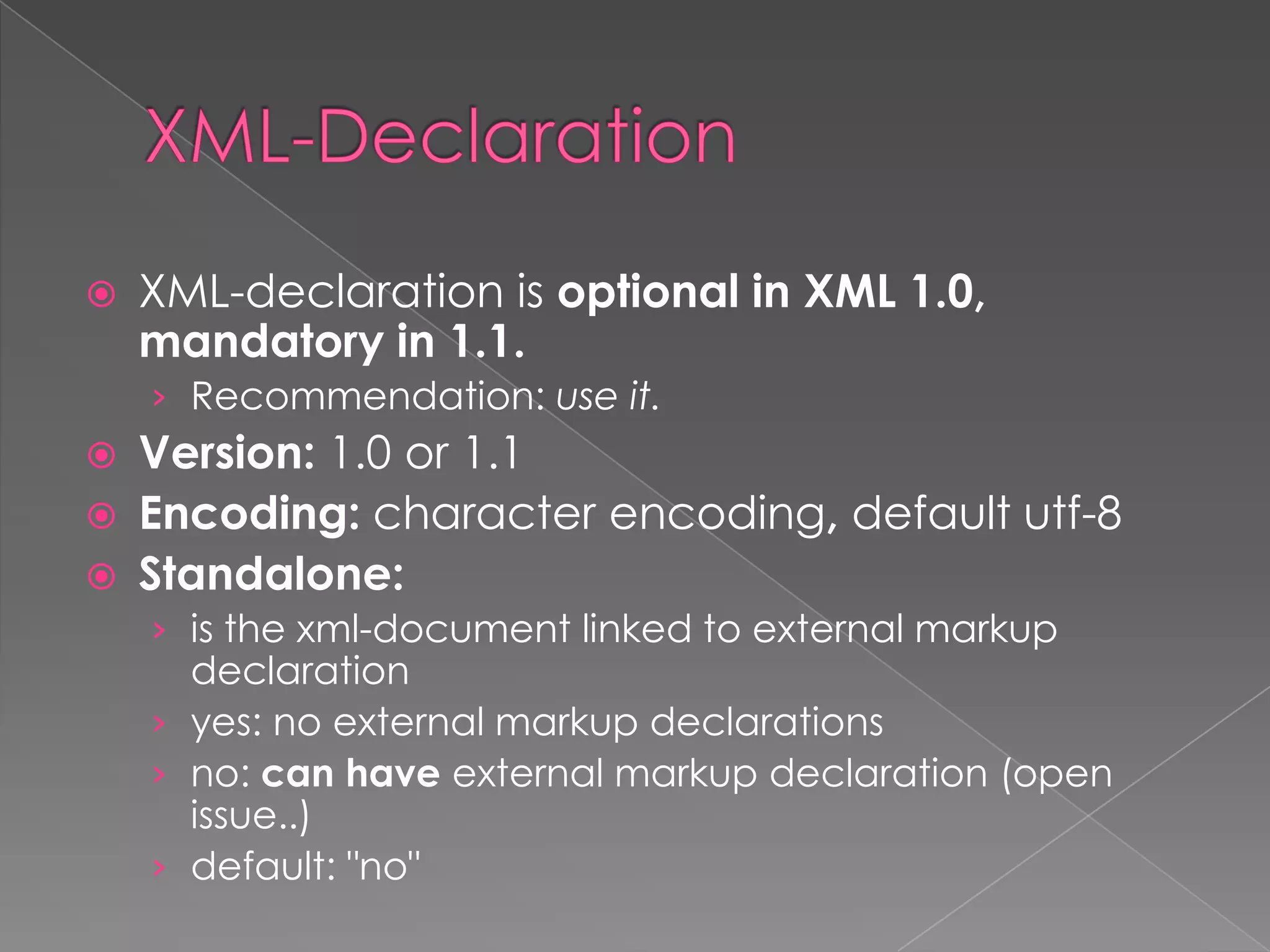 Introduction to xml | PPTX