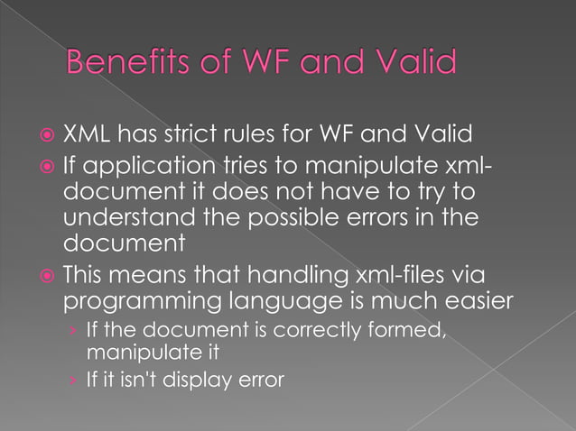 Introduction to xml | PPTX