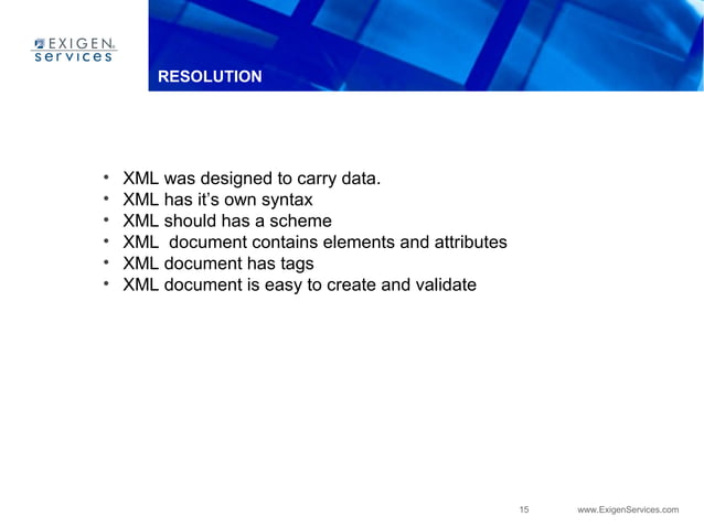 Introduction to XML | PPT