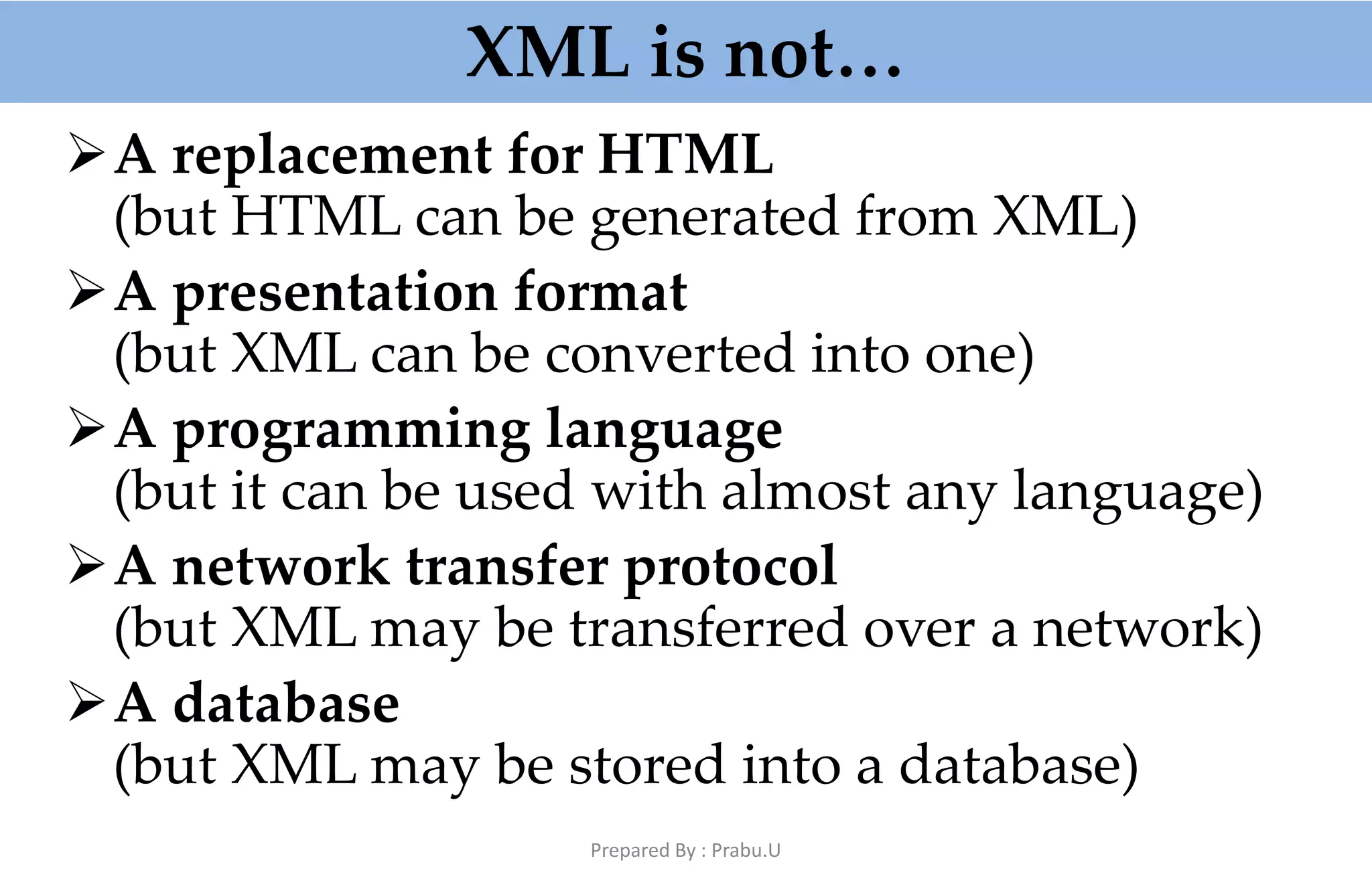 Introduction to XML | PDF