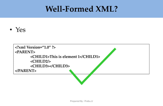 Introduction to XML | PPT
