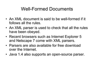 Introduction to XML.ppt