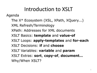 Introductionto xslt | PPT