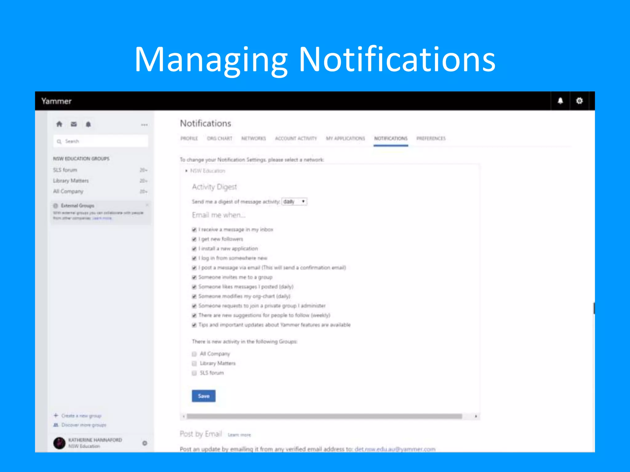 Introduction to yammer | PPT
