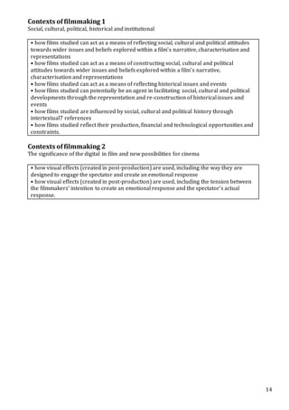 Introduction to year 12 film studies | DOCX