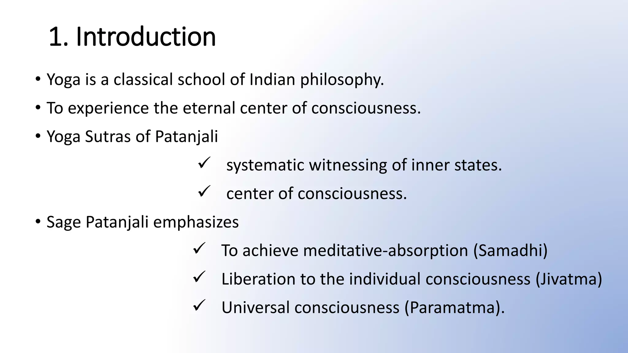 INTRODUCTION TO YOGA | PPTX