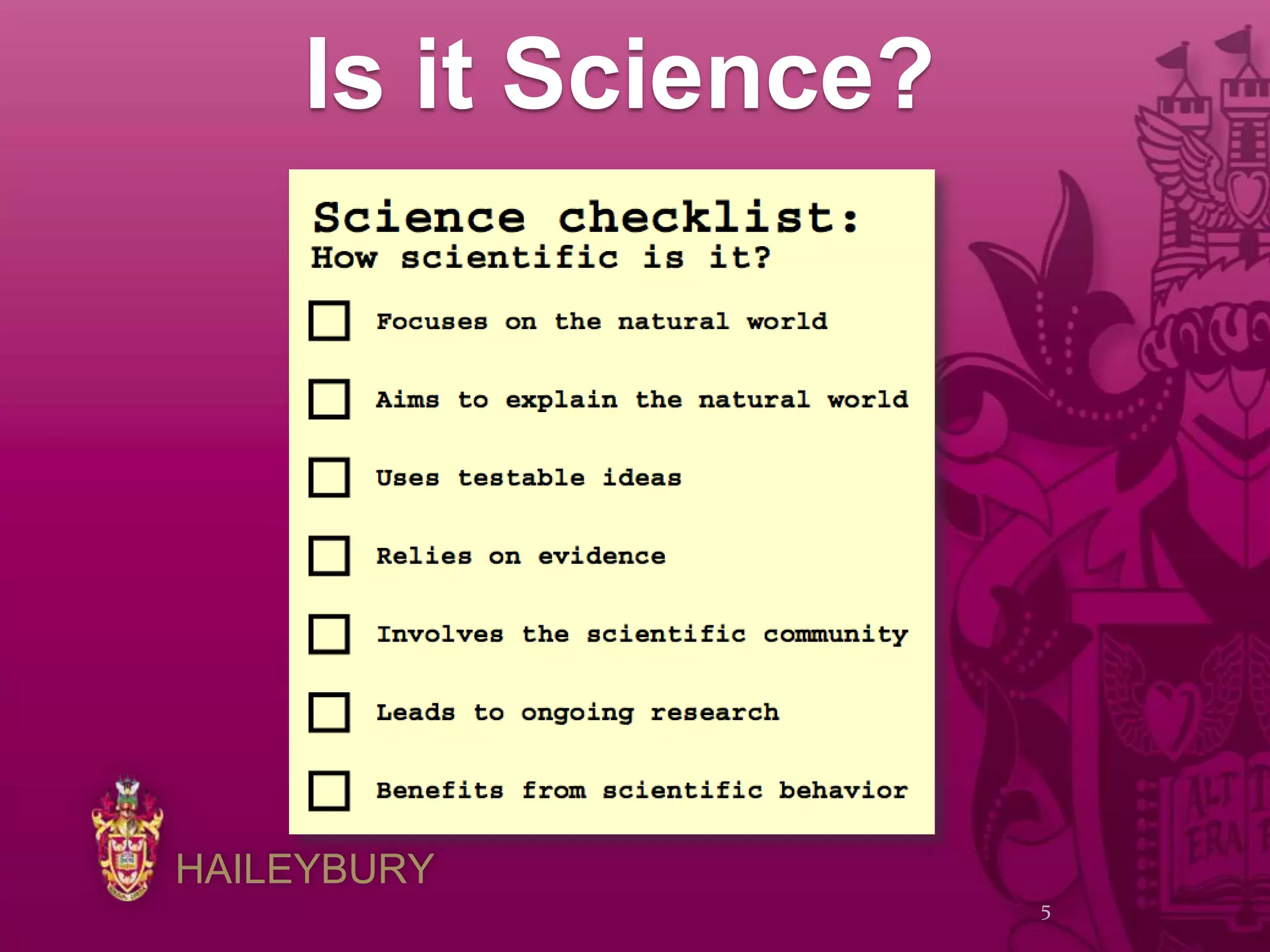 Introduction to yr7 science ppt | PPTX