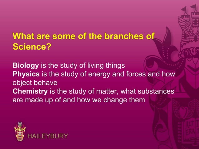 Introduction to yr7 science ppt | PPTX