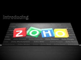 Introduction to zoho creator | PPTX